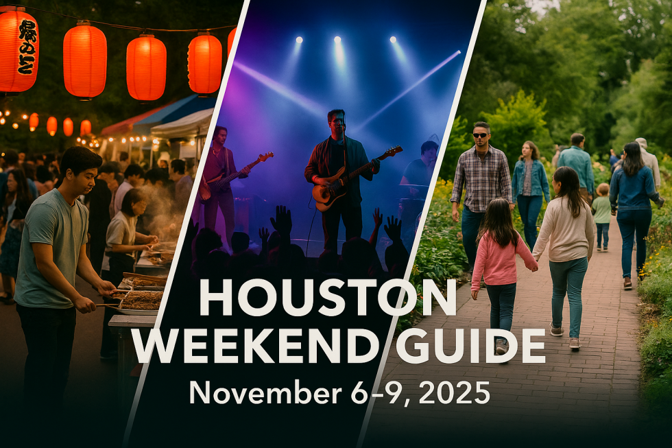 Houston Weekend Guide (Nov 6–9, 2025) | Fall Festivals, Family Fun ...